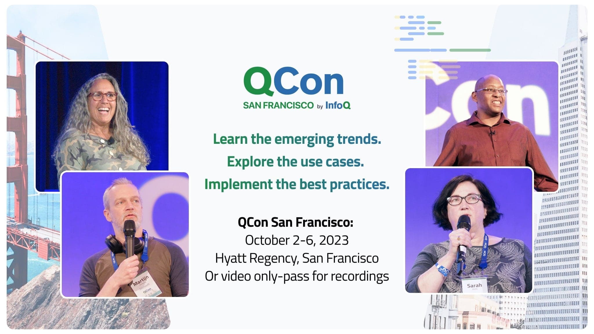 QCon San Francisco 2023 | October 2 - 6 | Software Development ...