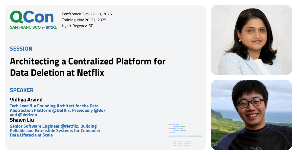 QCon San Francisco 2025 | Architecting a Centralized Platform for Data ...