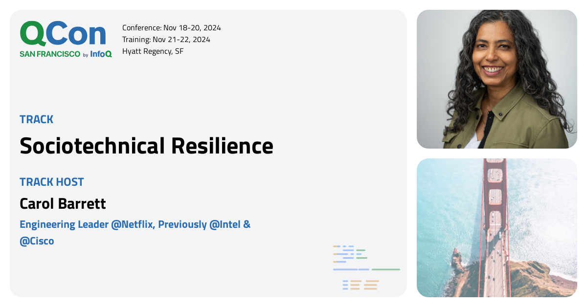 Carol Barrett | QCon San Francisco 2024