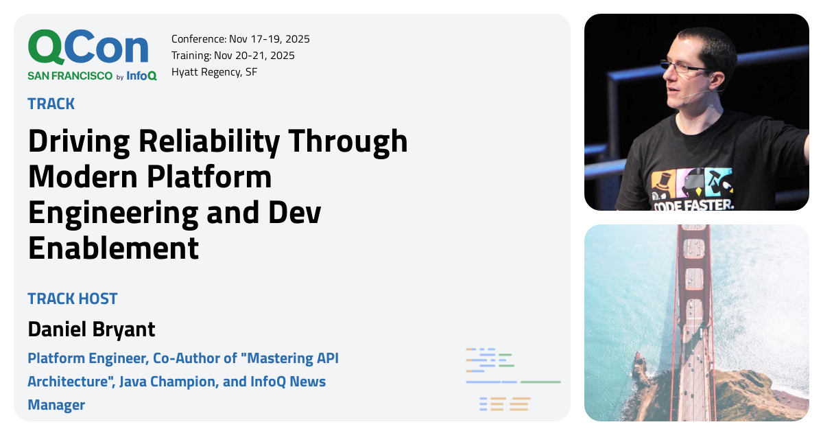 QCon San Francisco 2024 | Daniel Bryant