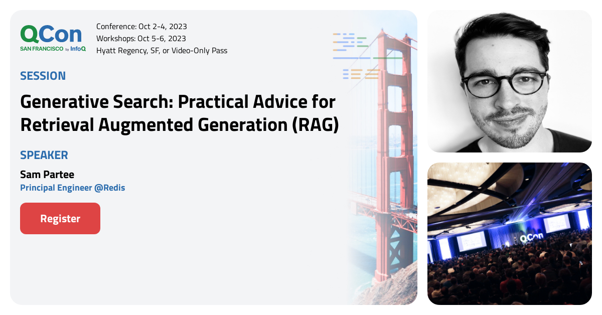 QCon San Francisco 2023 | Generative Search: Practical Advice for ...