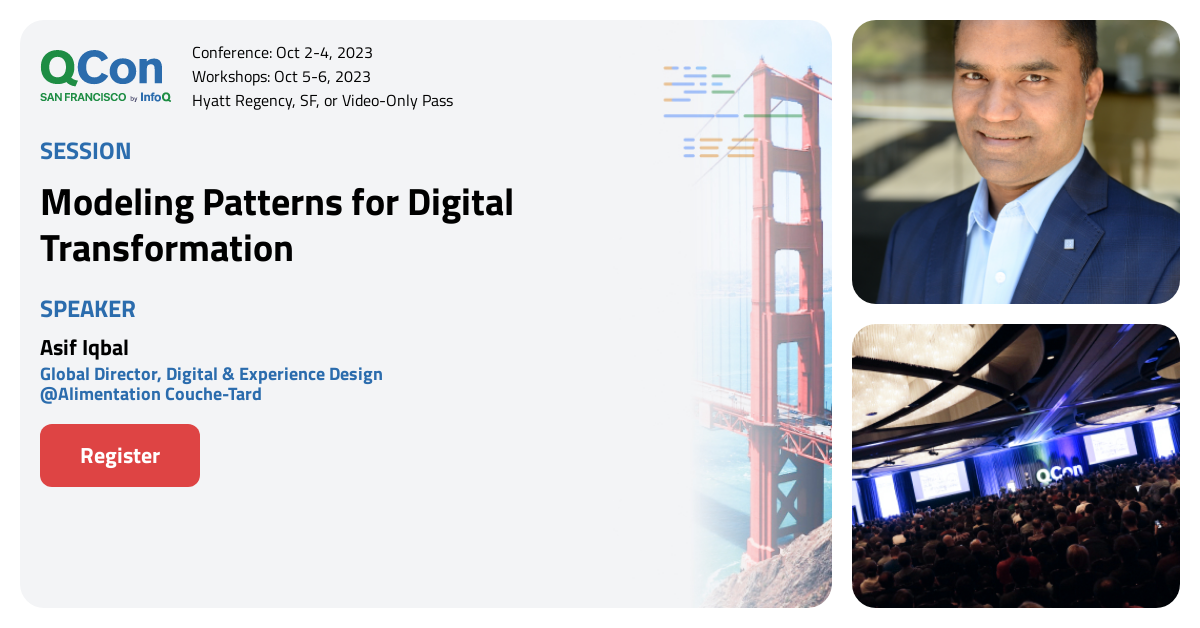QCon San Francisco 2022 | Modeling Patterns for Digital Transformation
