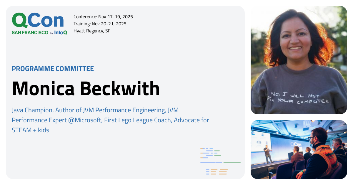 Monica Beckwith | QCon San Francisco 2023