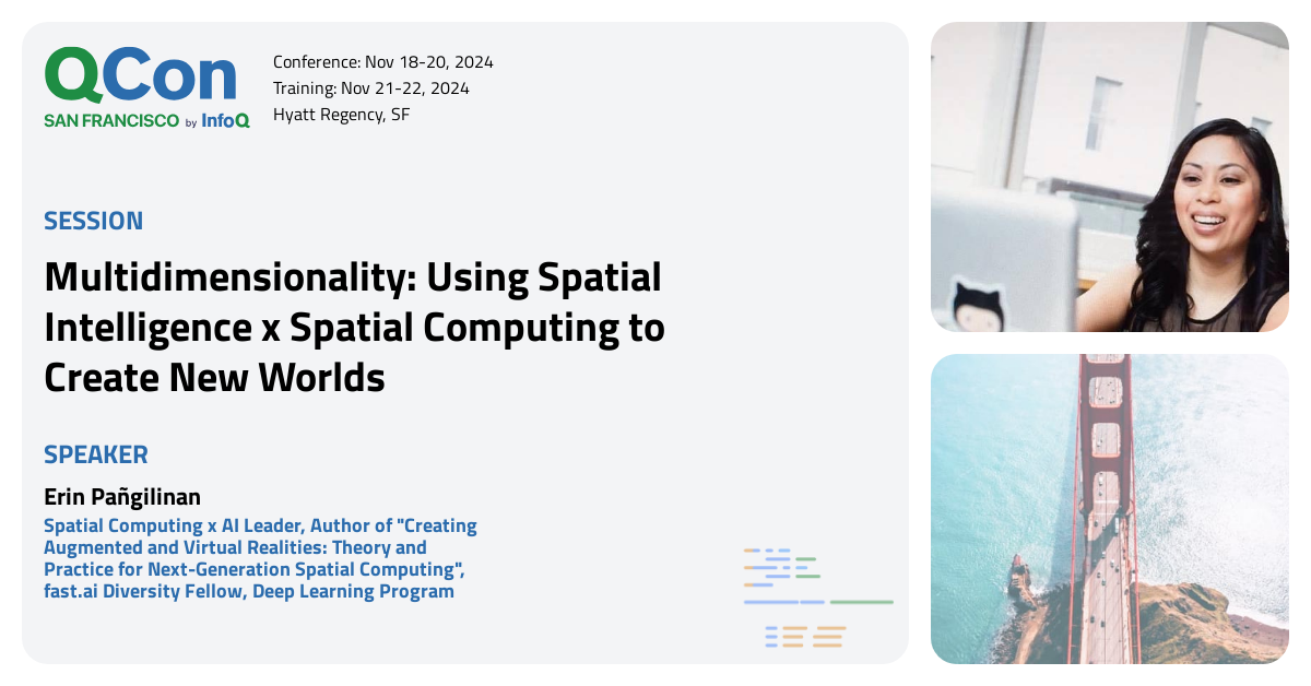 QCon San Francisco 2024 | Multidimensionality: Using Spatial ...